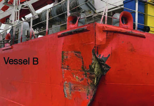 202435 Collision in daylight and good visibility