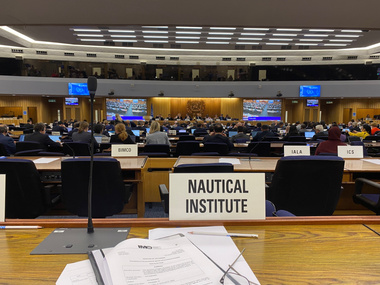 The Nautical Institute at the IMO