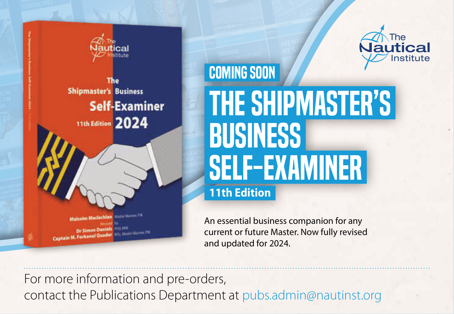 The Ship Master’s Business Self Examiner