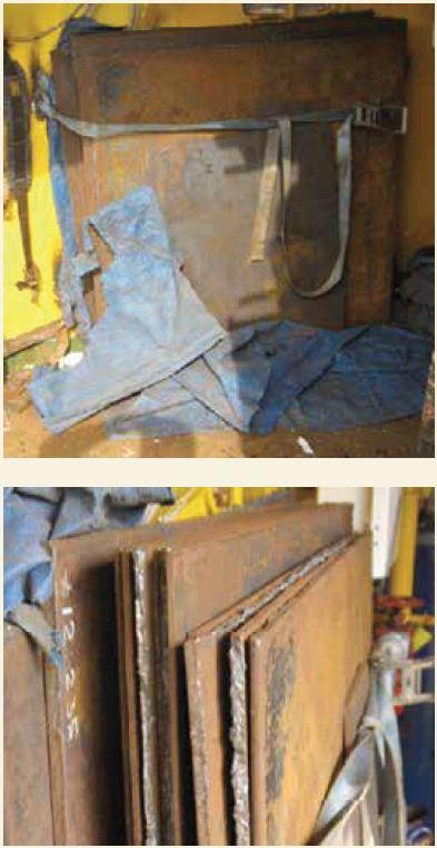 201423 Steel plates slam seaman