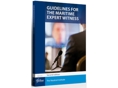 Press Release: Nautical Institute launches Guidelines for the Maritime ...