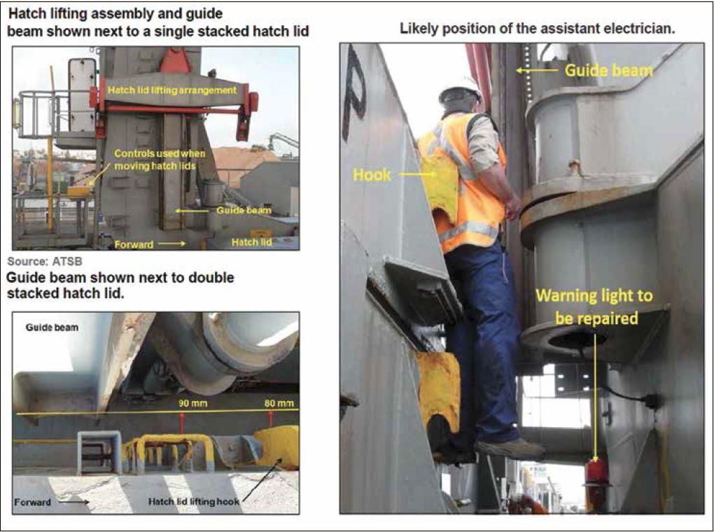 201460 Travelling gantry crane inflicts mortal injuries