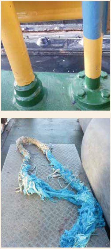 201421 Unsecured tow rope fouls prop