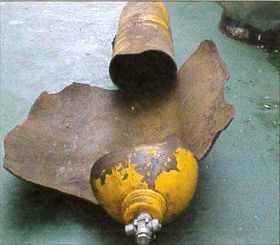 200533 Gas Bottle Explosion