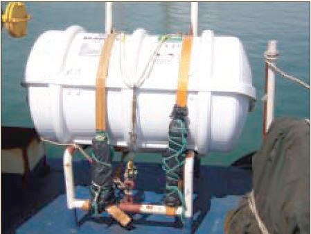 200748 Incorrectly stowed liferaft