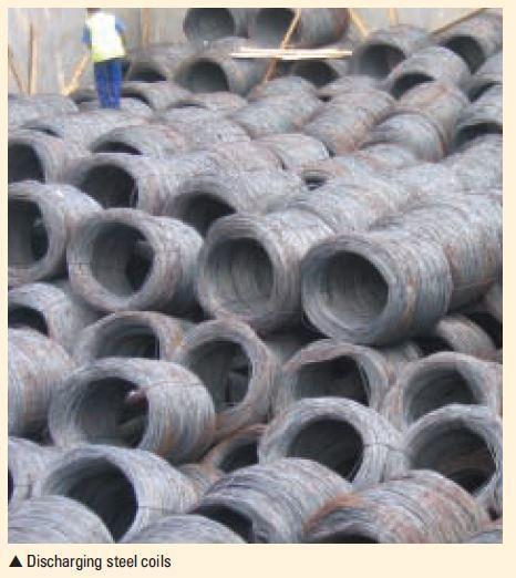 200631 Unsafe stowage of steel coils