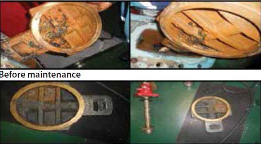 201946 Leaking fire main isolation valve
